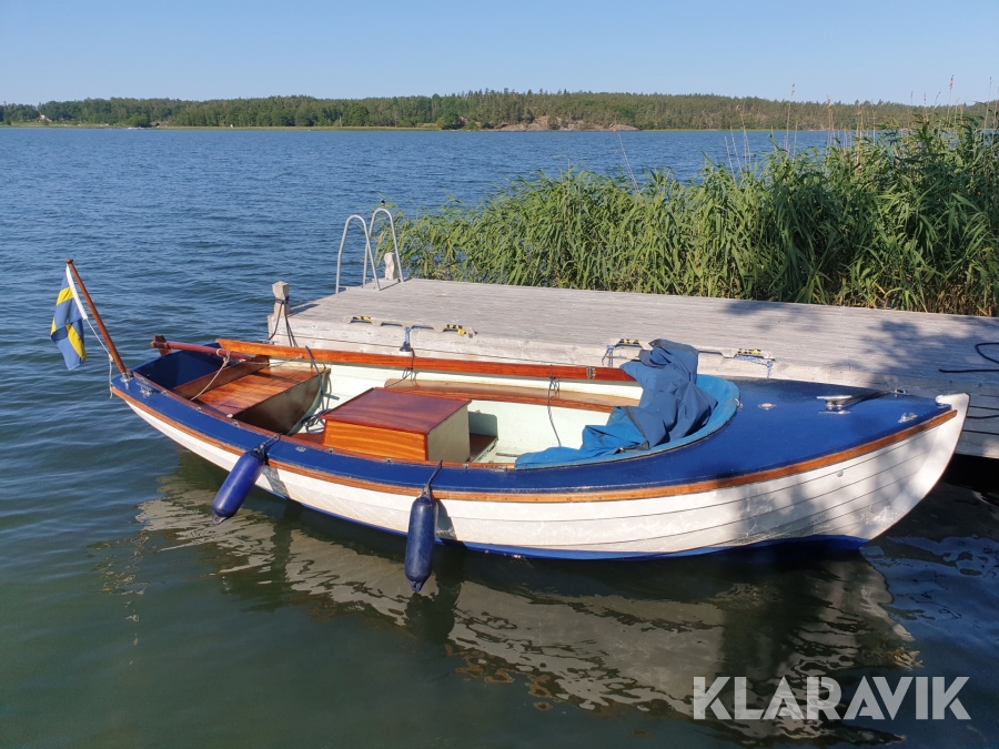 Snipa Bråvikenjulle med plastskrov, Söderköping, Klaravik au