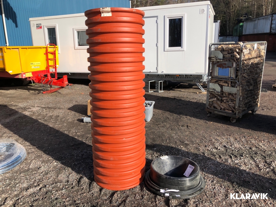 Klaravik Auktioner | Dagvattenbrunn Wavin med packning & botten