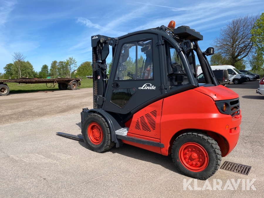 Dieseltruck Linde H45D-01, Laholm, Klaravik auktioner