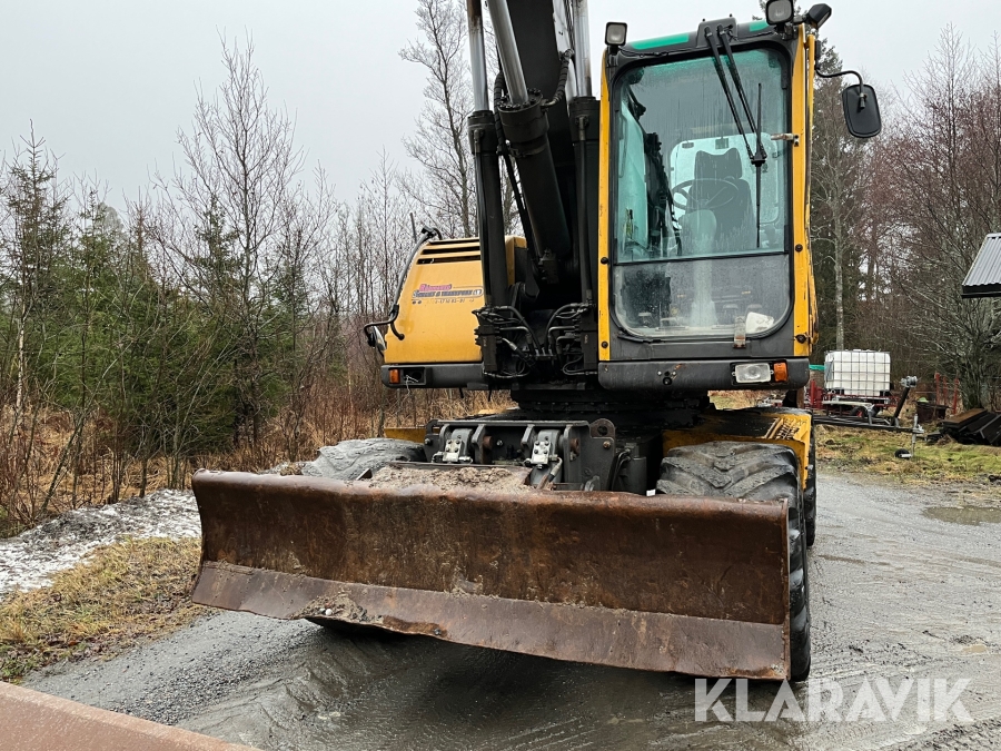 Grävmaskin Volvo EW180, Norrtälje, Klaravik auktioner