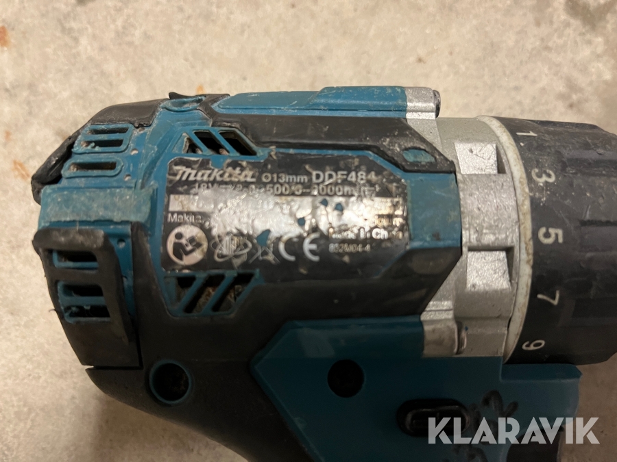 Skruvdragare Makita DDF484, Upplands Väsby, Klaravik auktio