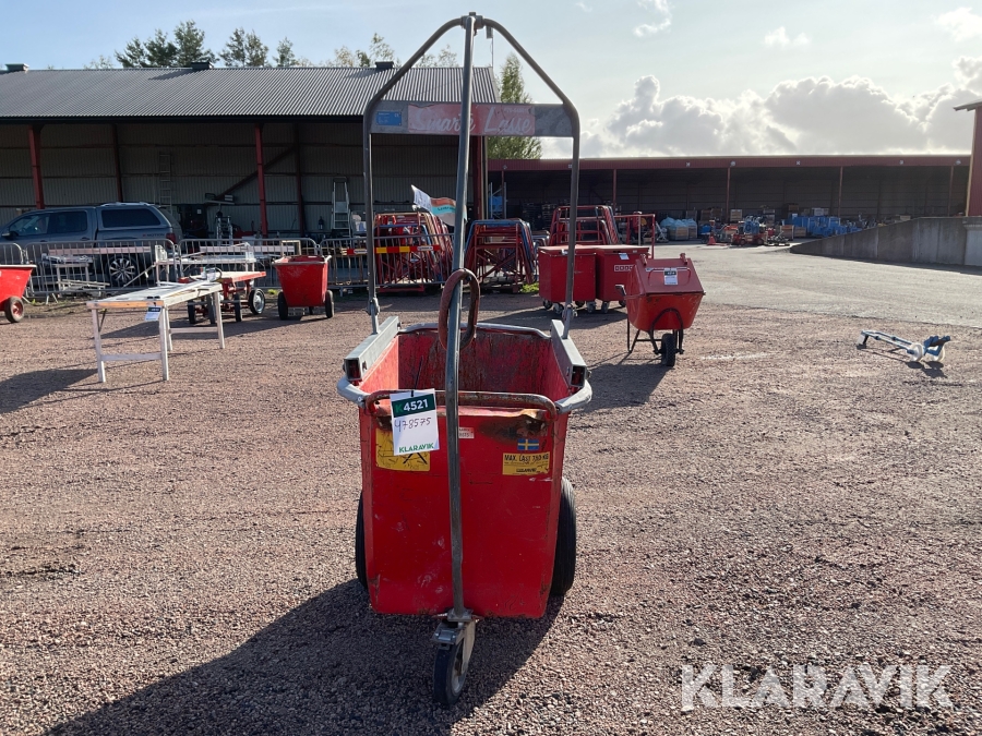 Fodervagn med lyftbygel Starke Arvid 14000-PU, Jönköping, Kl