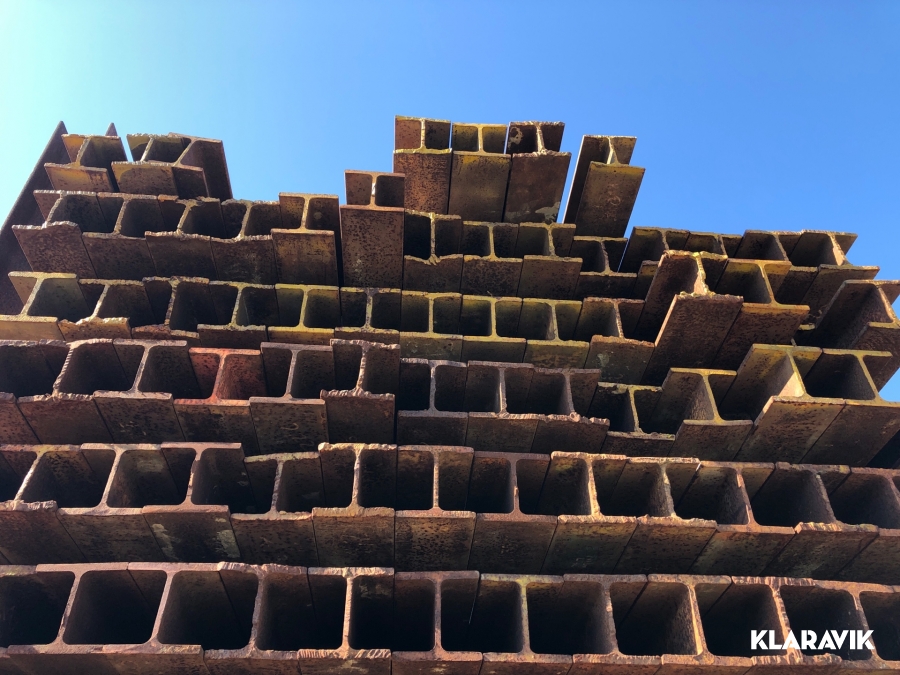 Klaravik Auktioner | Stålbalk HE120B 20 st