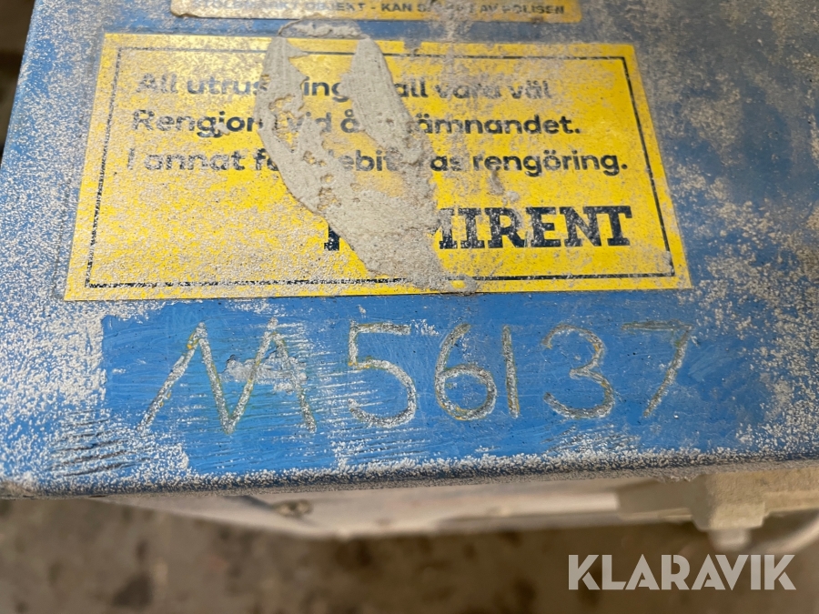 Klaravik Auktioner | Varmluftsfläkt med luftfördelare El-Björn TF 9EL