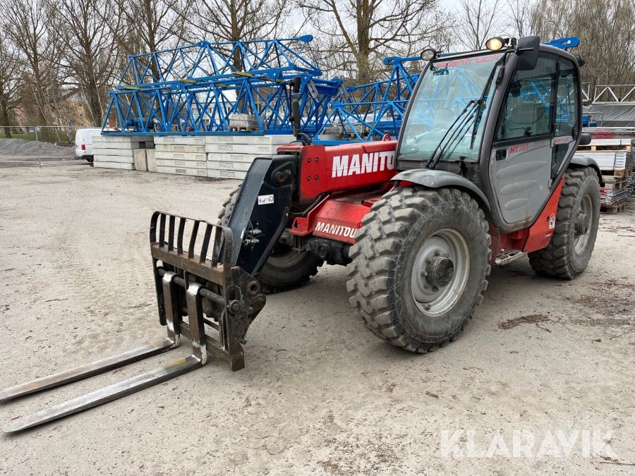 Teleskopslastare Manitou MT732, Linköping, Klaravik auktione
