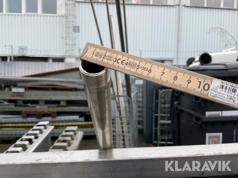 Klaravik Auktioner | Rostfria rör Ilta inox 12 st