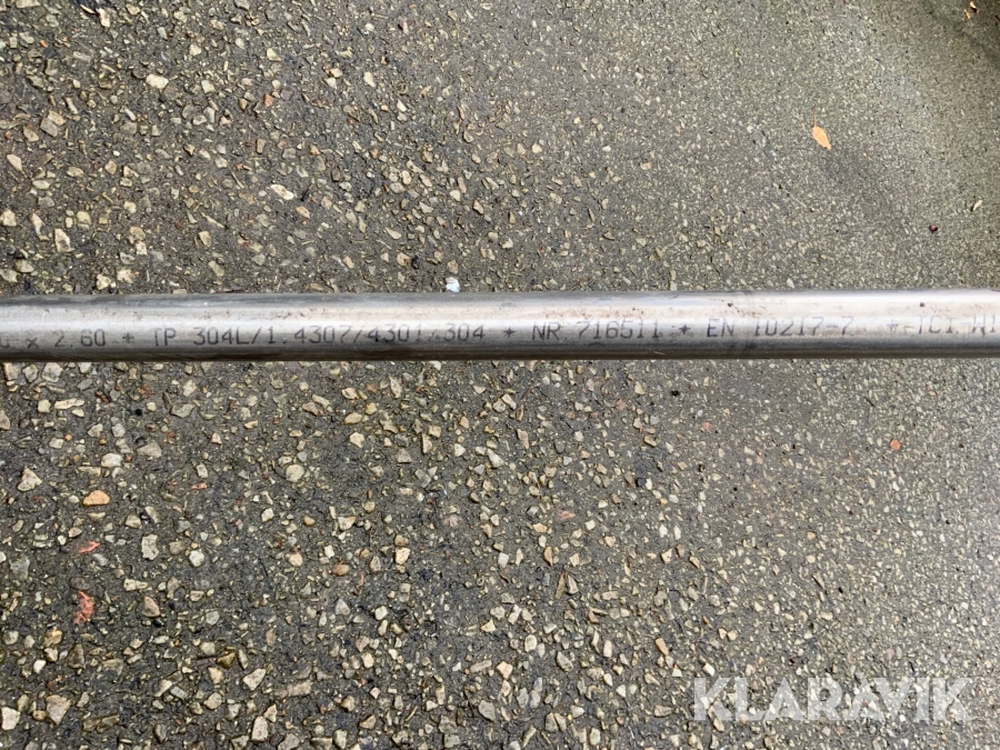 Klaravik Auktioner | Rostfria rör Ilta inox 12 st