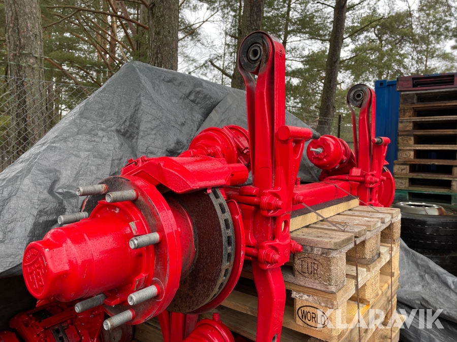 10-tons axel 1 st BPW Eco Plus, Härryda, Klaravik auktioner