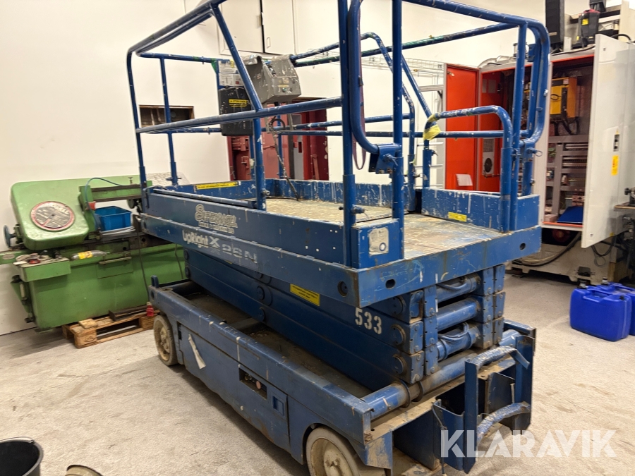 Saxlyft UpRight 26N, Hallstahammar, Klaravik auktioner