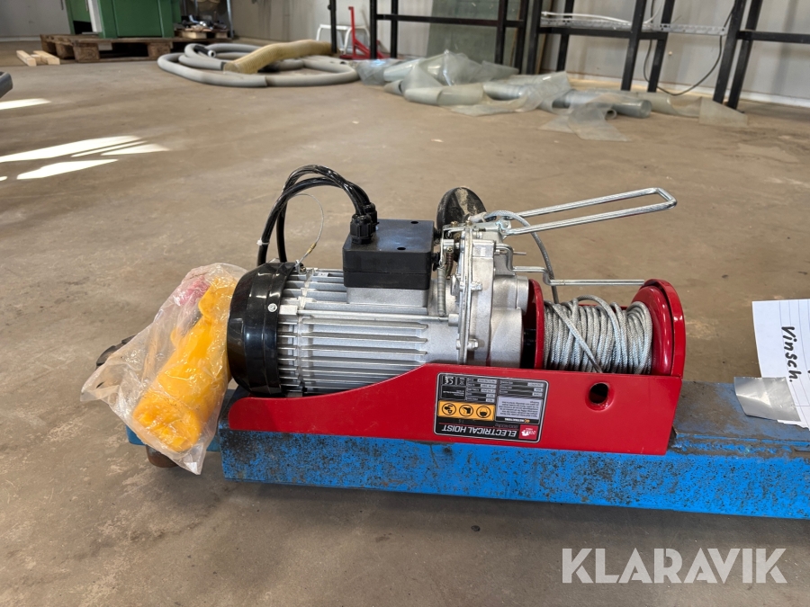Vinsch Electrical Hoist HGS-PA800, Eda, Klaravik auktioner