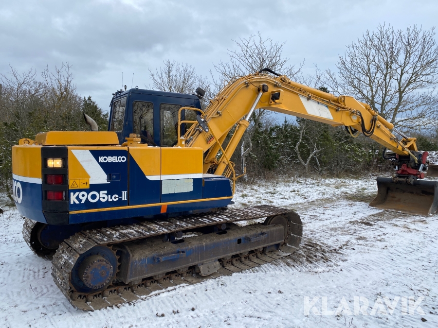 Grävmaskin Kobelco K905 lc-2, Gotland,