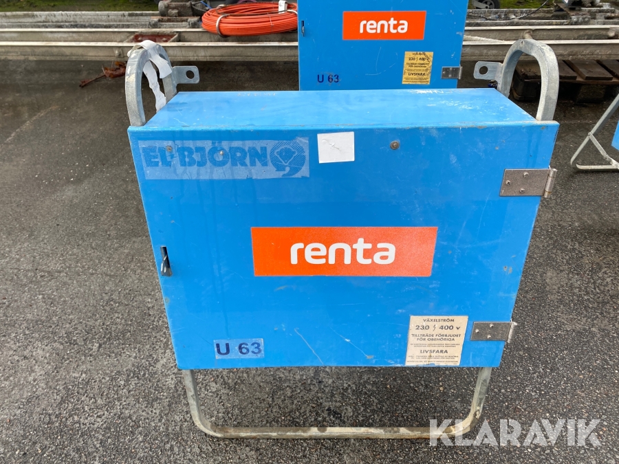 Undercentral El-Björn U63, Landskrona, Klaravik auktioner
