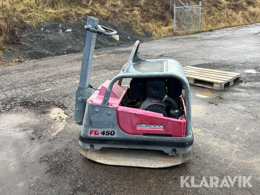 Markvibrator Swepac FB 450, Svalöv, Klaravik auktioner