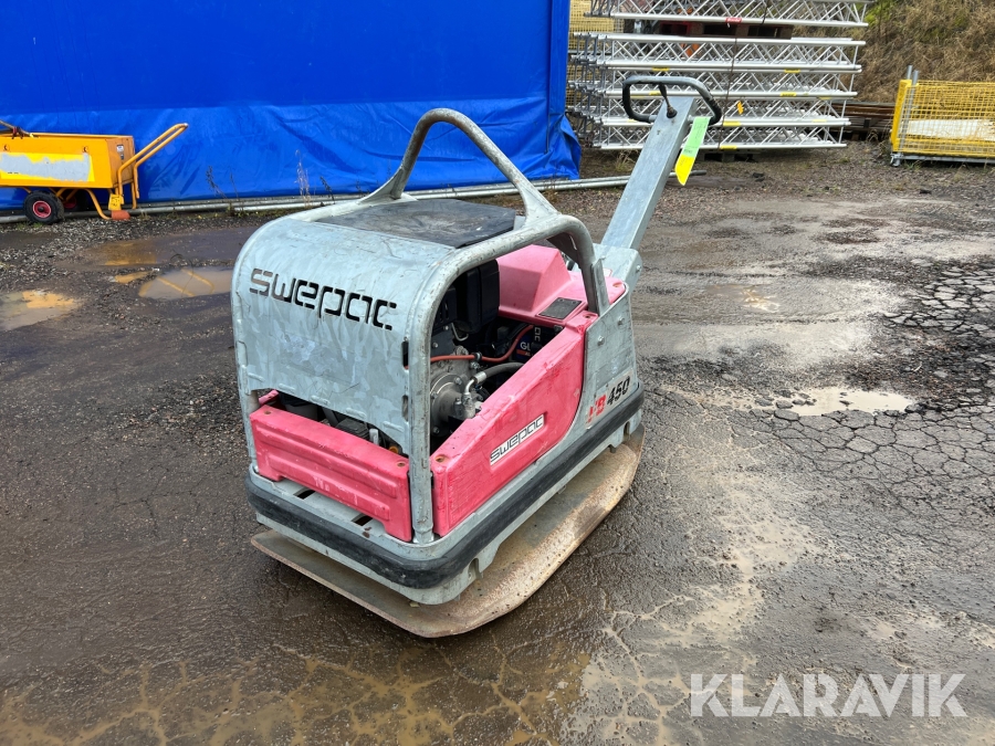 Markvibrator Swepac FB 450, Svalöv, Klaravik auktioner