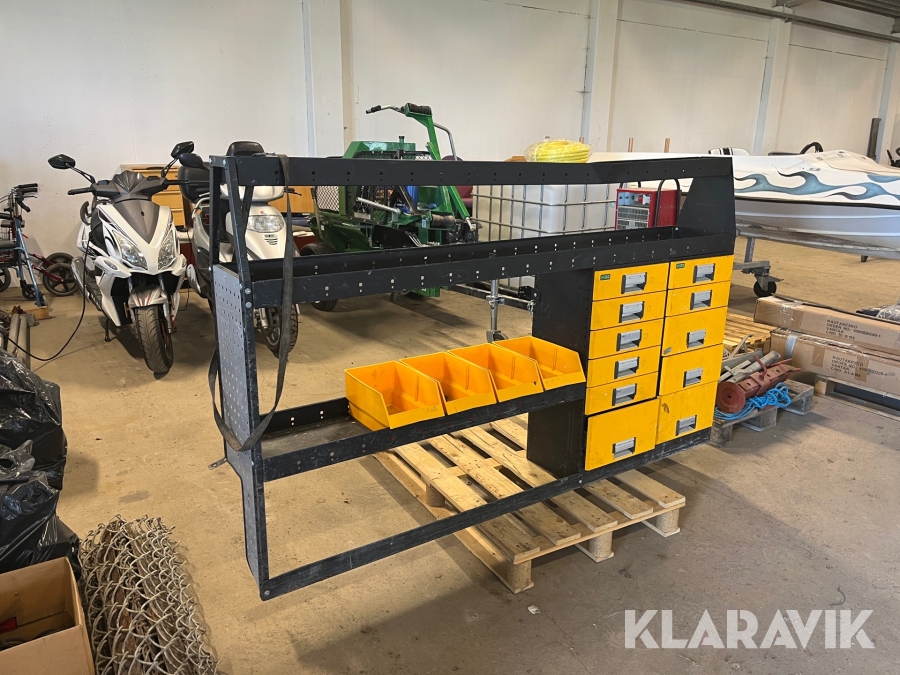 Bilinredning HH Modul Systems, Hallsberg, Klaravik auktioner