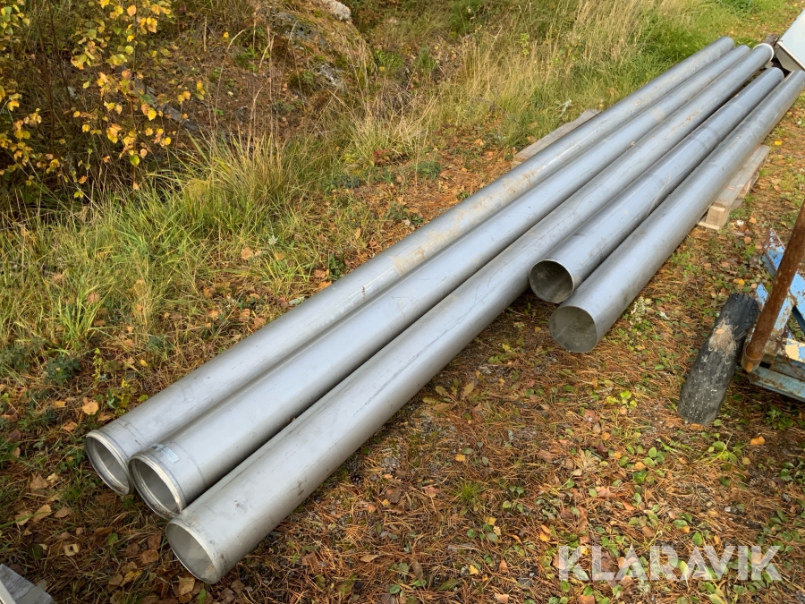Rostfria rör 160mm, Nyköping, Klaravik auktioner