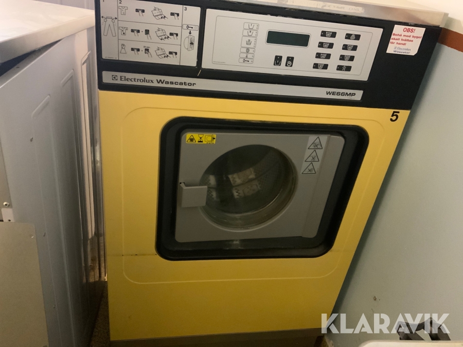 Tvättmaskin Electrolux Wascator, Vetlanda, Klaravik auktione