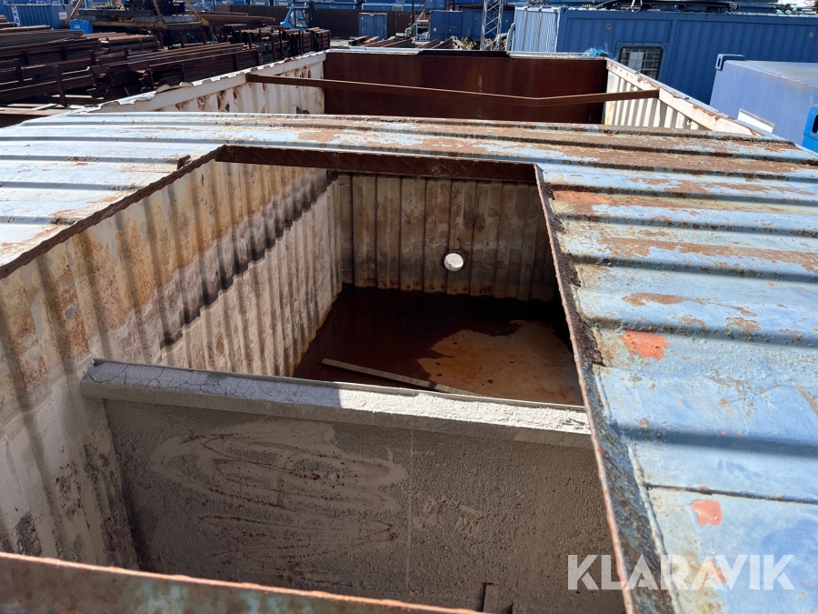 Sedimenterings container 20 fot, Upplands Väsby, Klaravik au