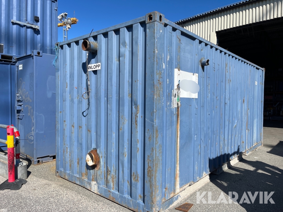Sedimenterings container 20 fot, Upplands Väsby, Klaravik au