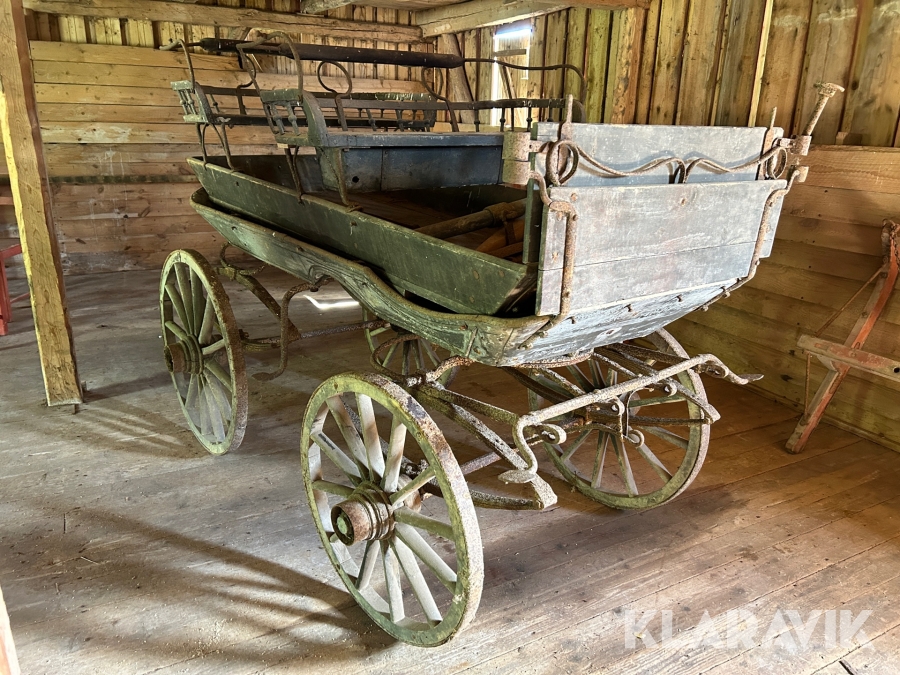 Hästvagn / trilla, Tanum, Klaravik auktioner
