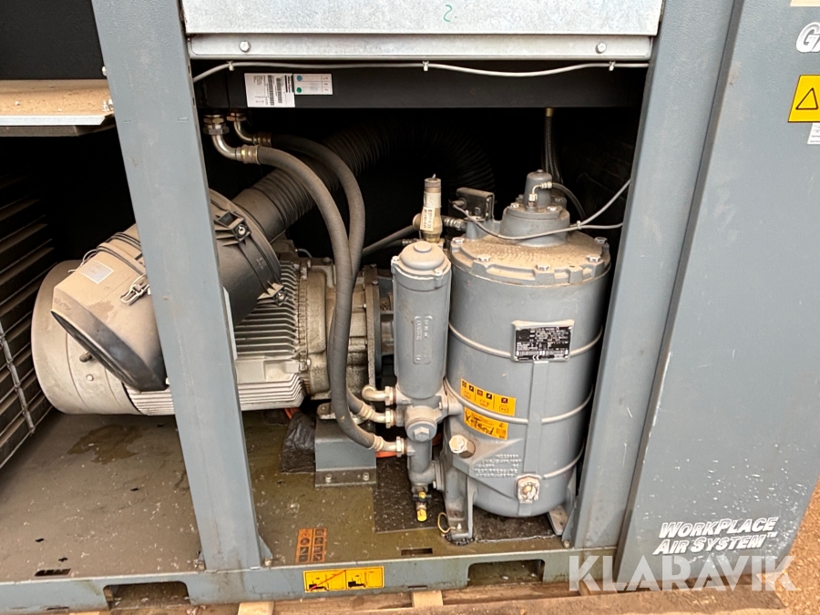 Kompressor Atlas Copco GA75VSD, Örebro, Klaravik auktioner