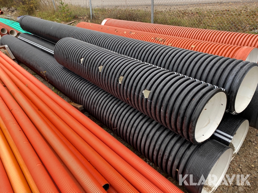 Klaravik Auktioner | Rör Wavin 400mm 5st