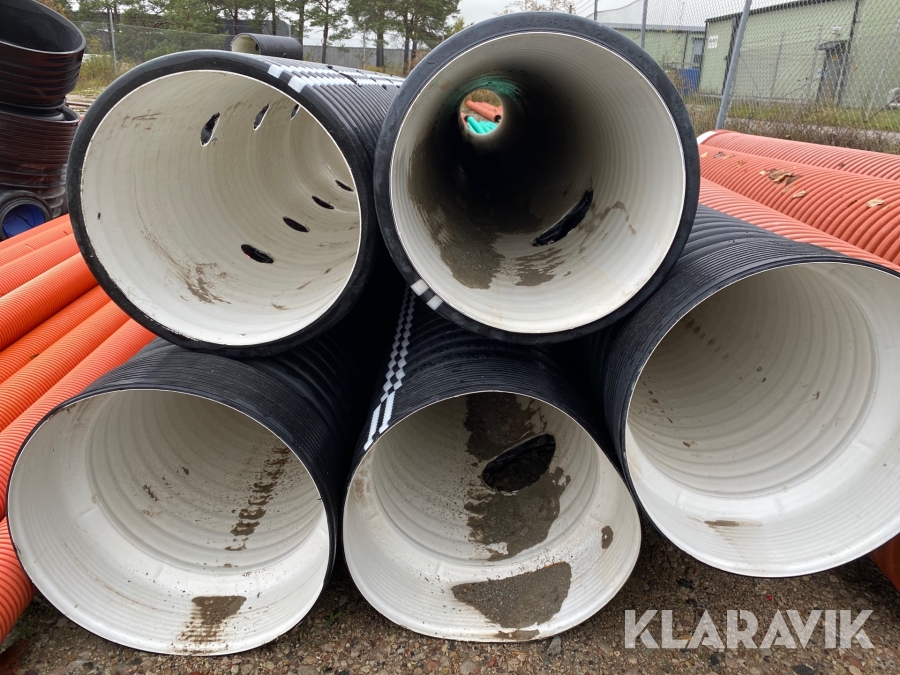 Klaravik Auktioner | Rör Wavin 400mm 5st