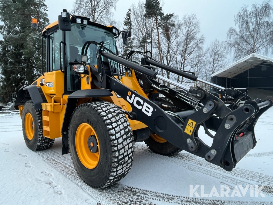 Hjullastare JCB 413S, Norrtälje, Klarav