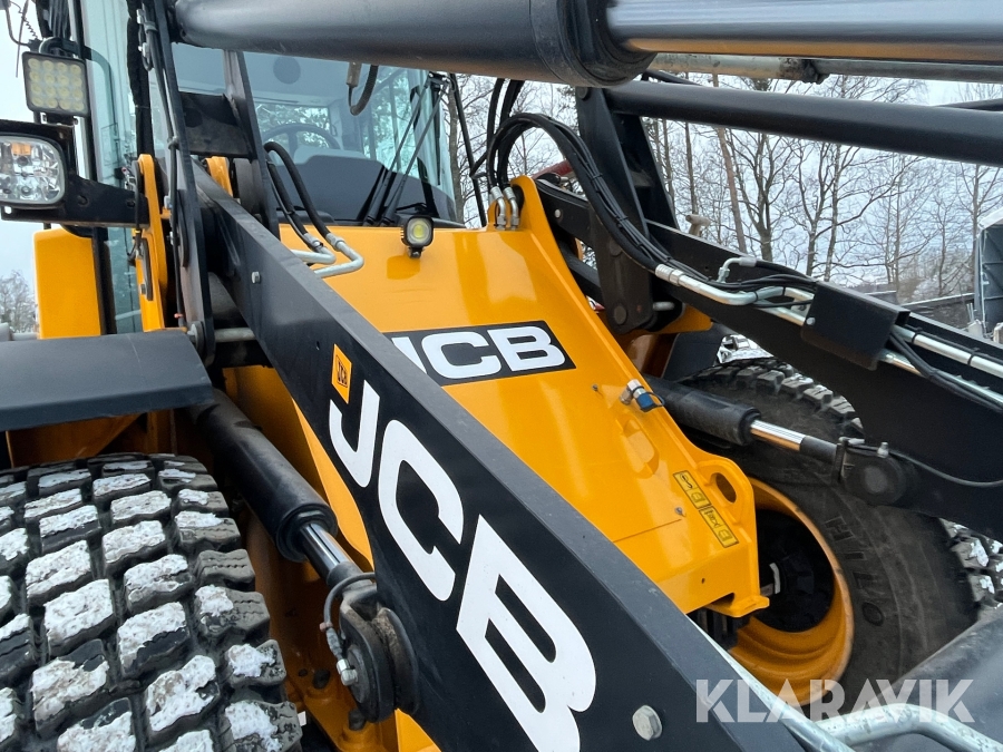 Hjullastare JCB 413S, Norrtälje, Klarav
