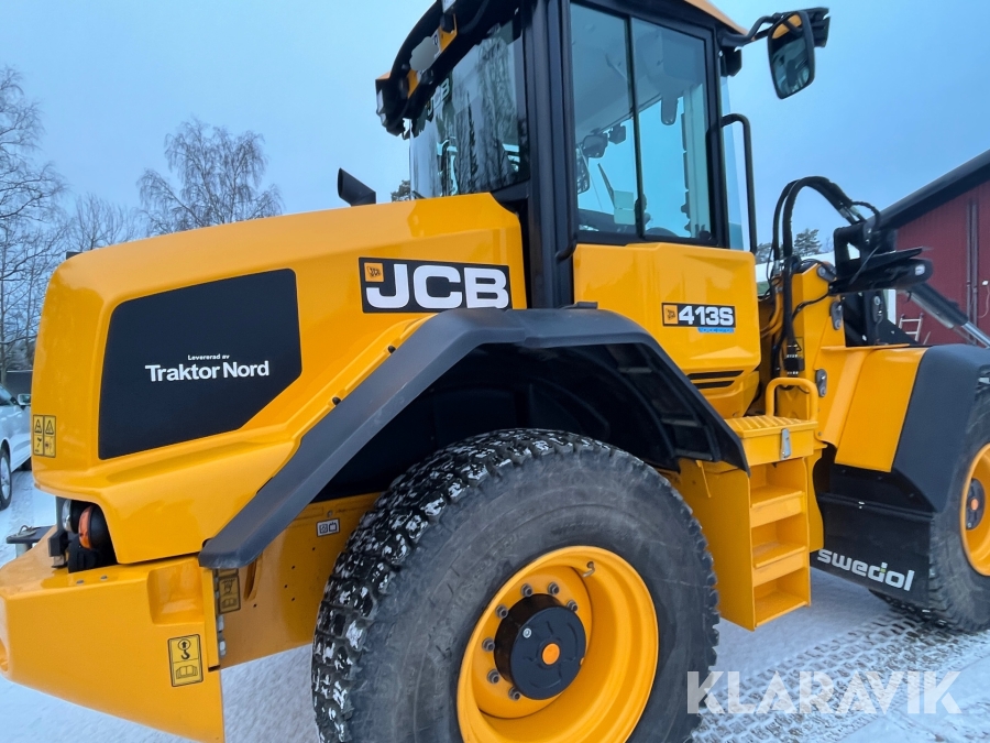 Hjullastare JCB 413S, Norrtälje, Klarav