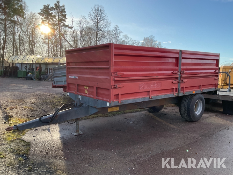 Tippvagn Weckman W60, Forshaga, Klaravik auktioner