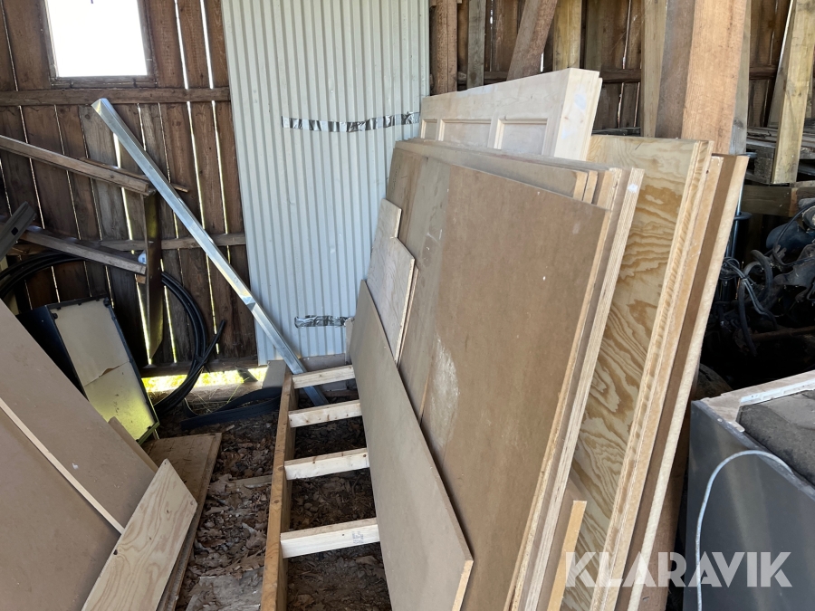 Diverse byggmaterial, Essunga, Klaravik auktioner