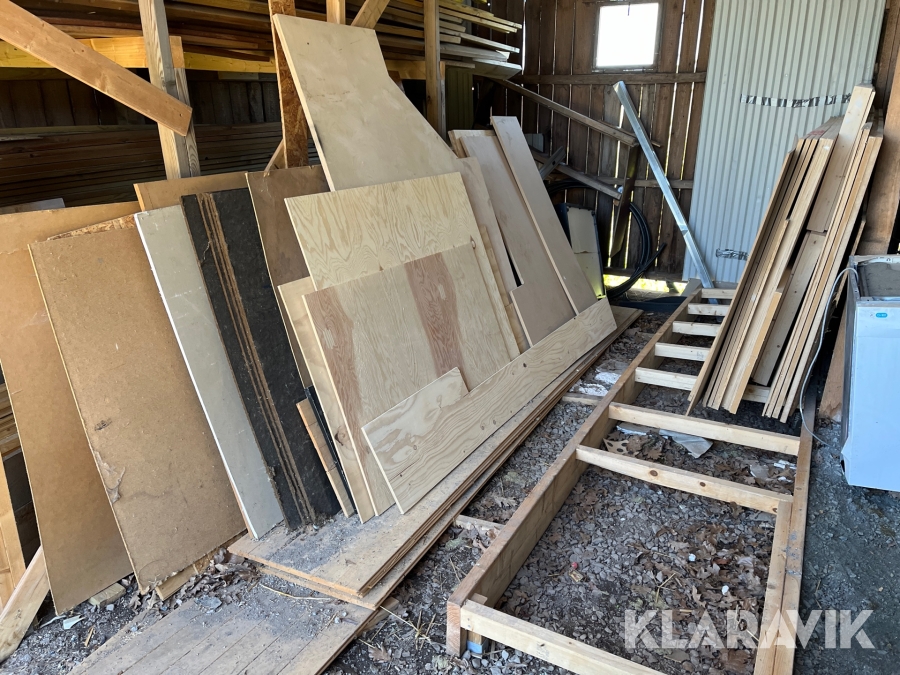 Diverse byggmaterial, Essunga, Klaravik auktioner