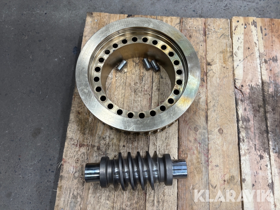 Kuggkrans och skruv Steelwrist X26, Oskarshamn, Klaravik auk