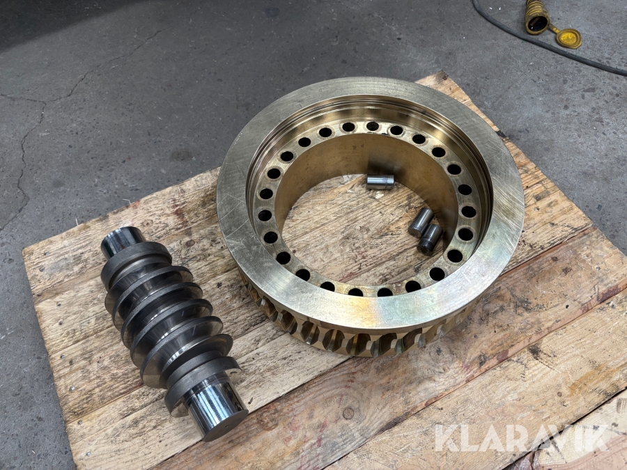 Kuggkrans och skruv Steelwrist X26, Oskarshamn, Klaravik auk