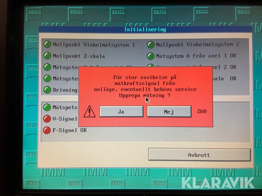 Koordinatmätmaskin Carl Zeiss ScanMax