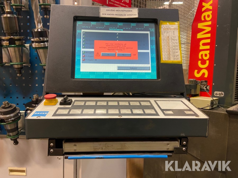 Koordinatmätmaskin Carl Zeiss ScanMax