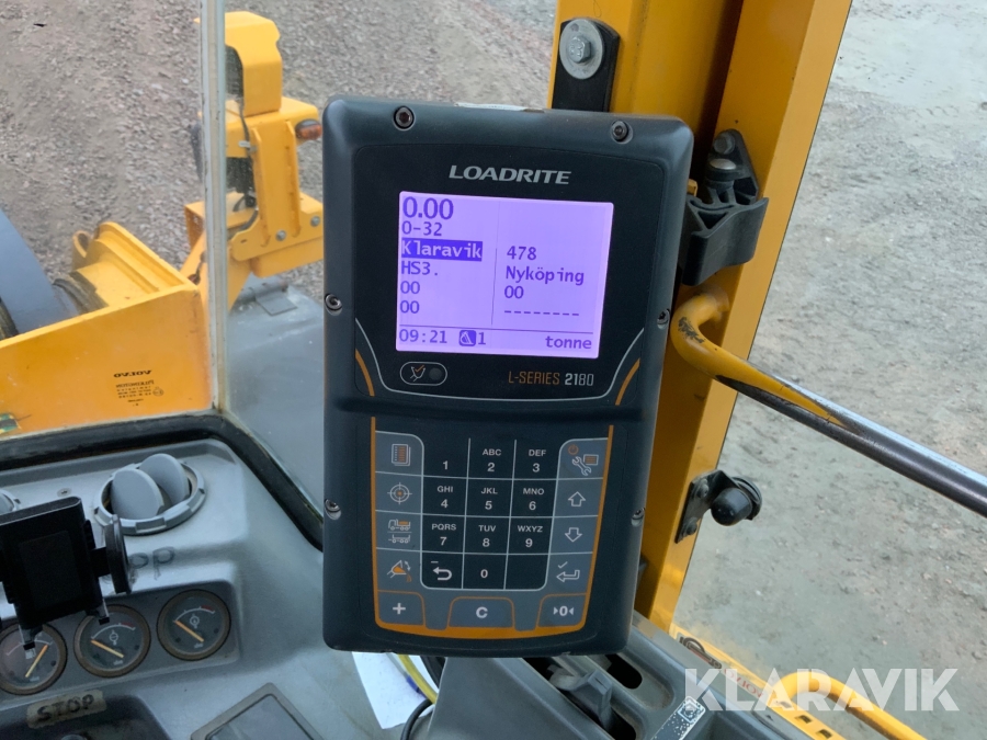 Hjullastarvåg Trimble Loadrite L-series 2180, Nyköping, Klar