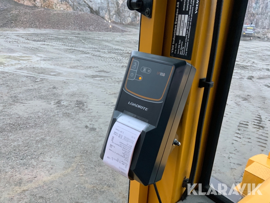 Hjullastarvåg Trimble Loadrite L-series 2180, Nyköping, Klar