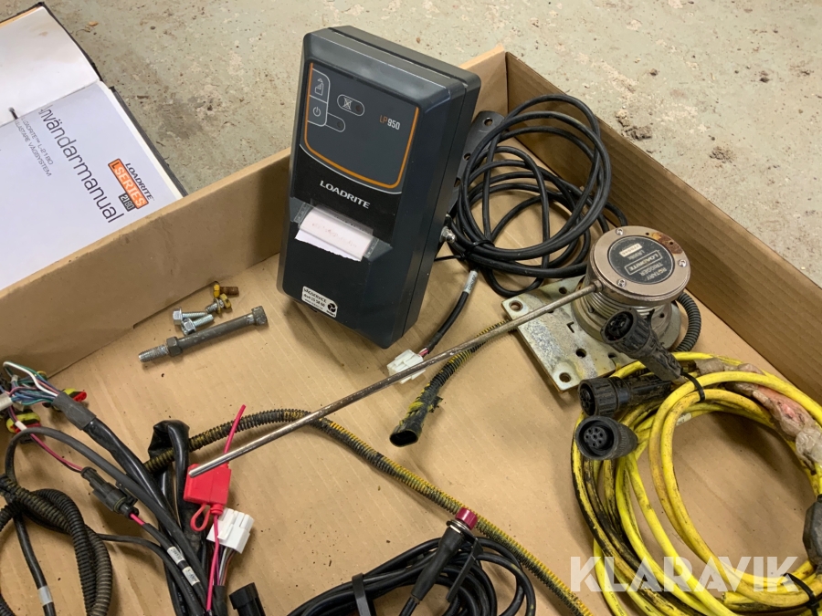 Hjullastarvåg Trimble Loadrite L-series 2180, Nyköping, Klar