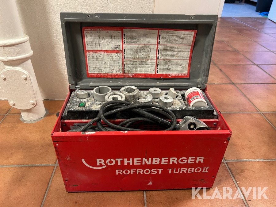 Rörnerfrysningssystem Rothenberger Rofrost turbo 2, Mark, Kl