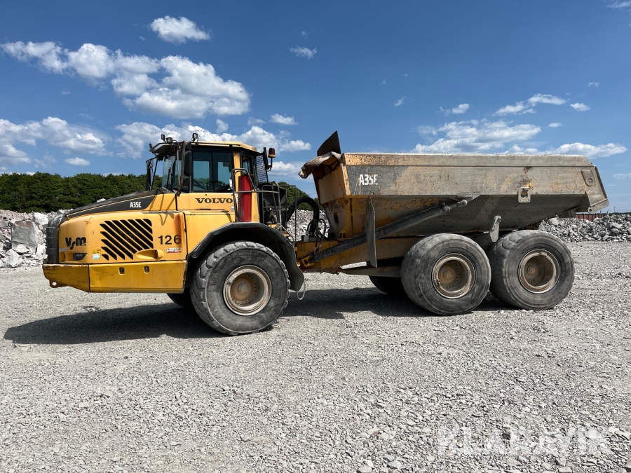 Dumper Volvo A35E, Varberg, Klaravik auktioner