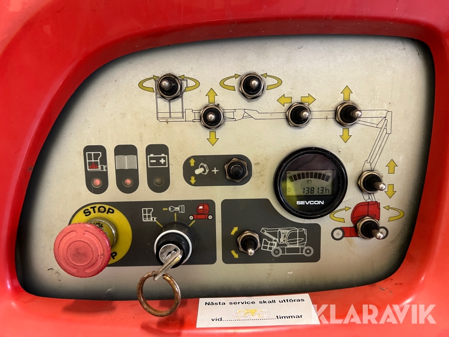 Bomlift Manitou 150 AETJ-C, Svalöv, Klaravik auktioner