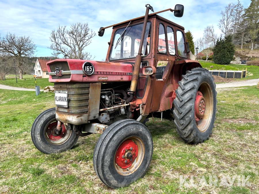 Traktor Massey Ferguson 165, Munkedal, Klaravik auktioner