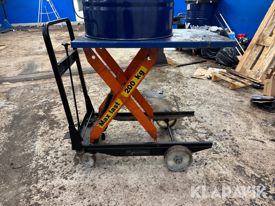 Lyftvagn 200 kg, Göteborg, Klaravik auktioner