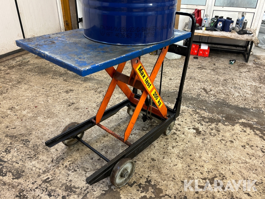 Lyftvagn 200 kg, Göteborg, Klaravik auktioner