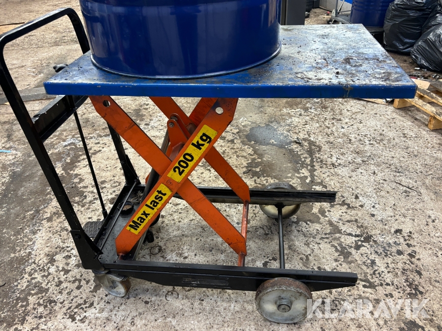 Lyftvagn 200 kg, Göteborg, Klaravik auktioner