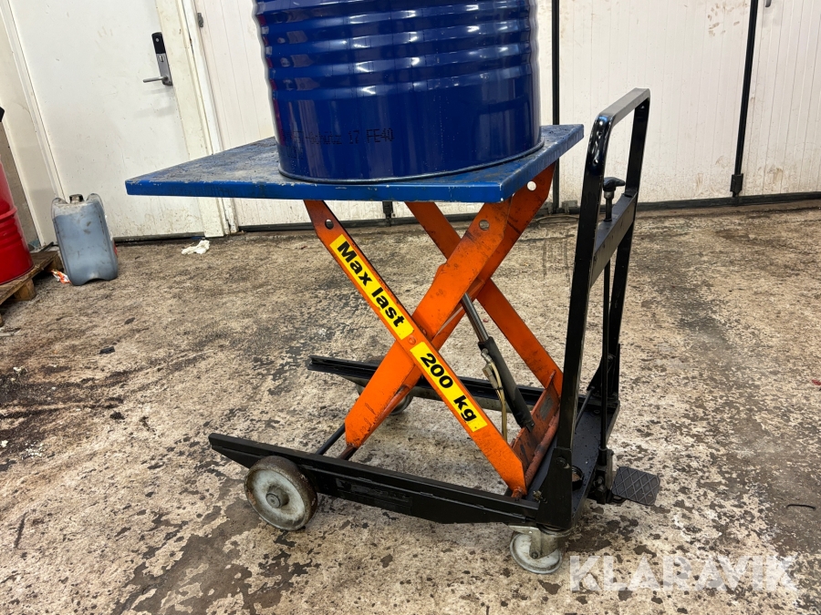 Lyftvagn 200 kg, Göteborg, Klaravik auktioner
