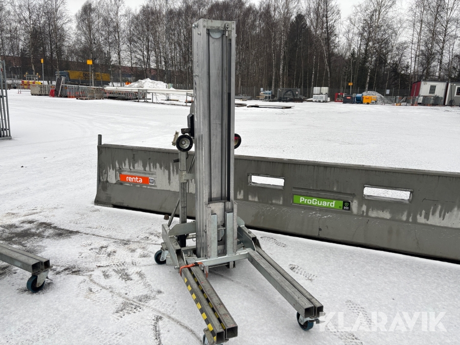 Materiallyft ALP-Lift LMX 500, Haninge, Klaravik auktioner