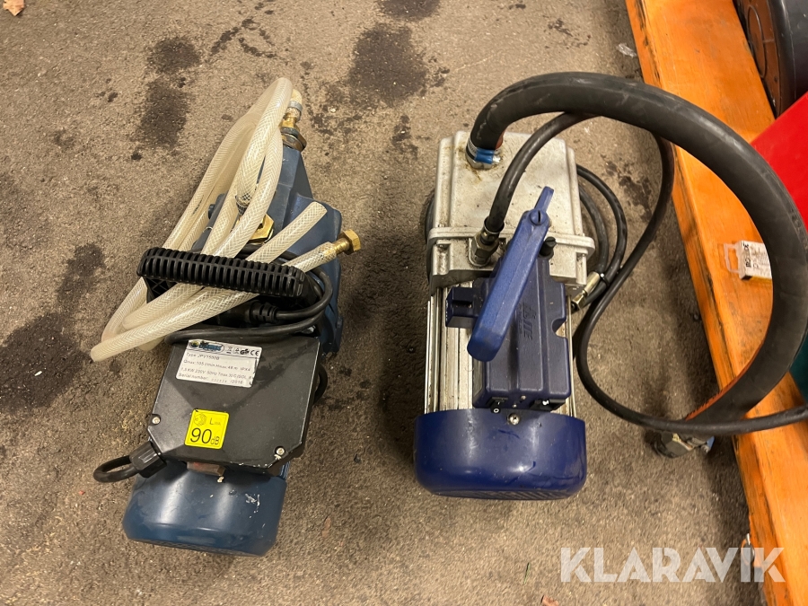 Pumpar, Västerås, Klaravik auktioner